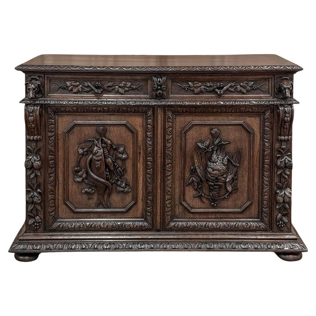19th Century French Renaissance Hunt Buffet at 1stDibs