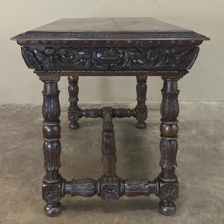 19th Century French Renaissance Writing Table, Desk at 1stDibs
