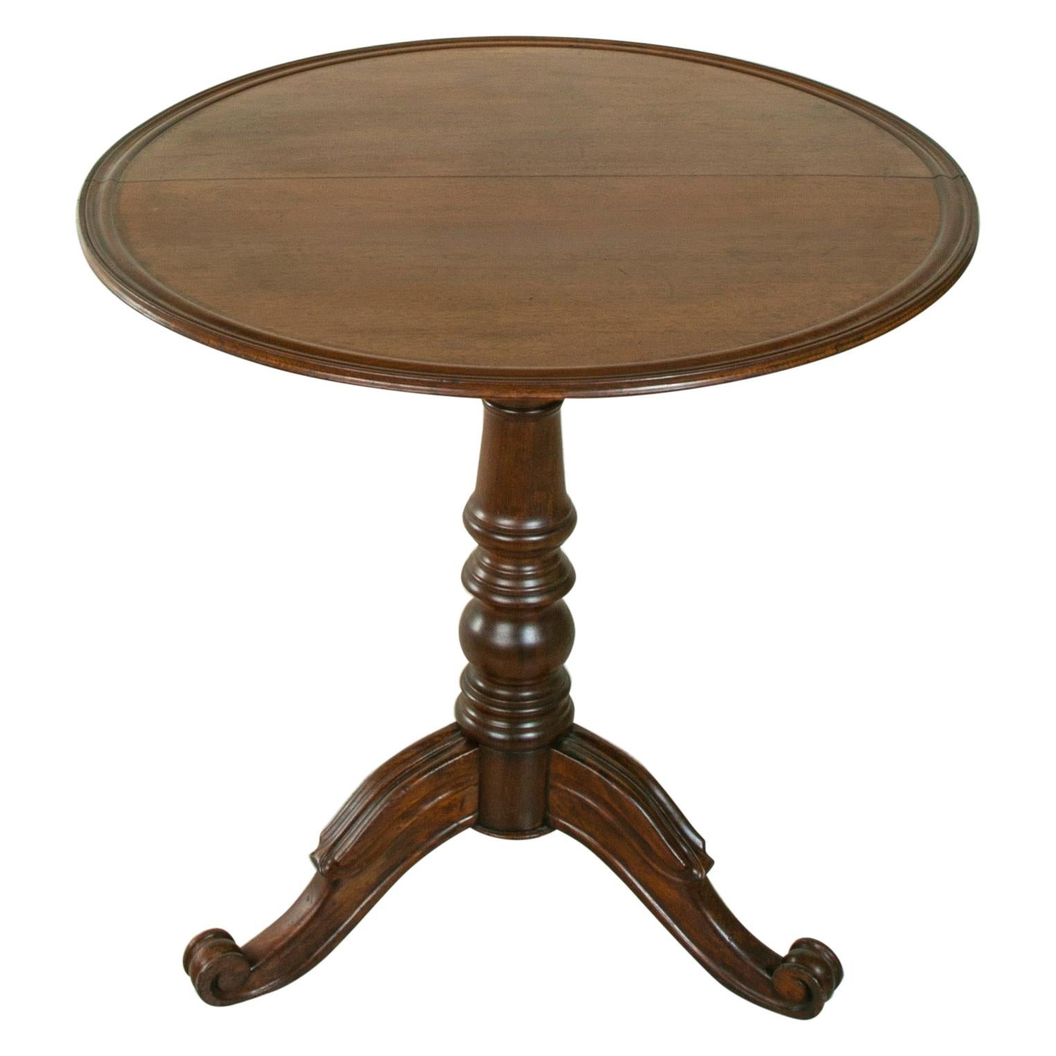 French Restauration Style Marble-Top Gueridon at 1stDibs