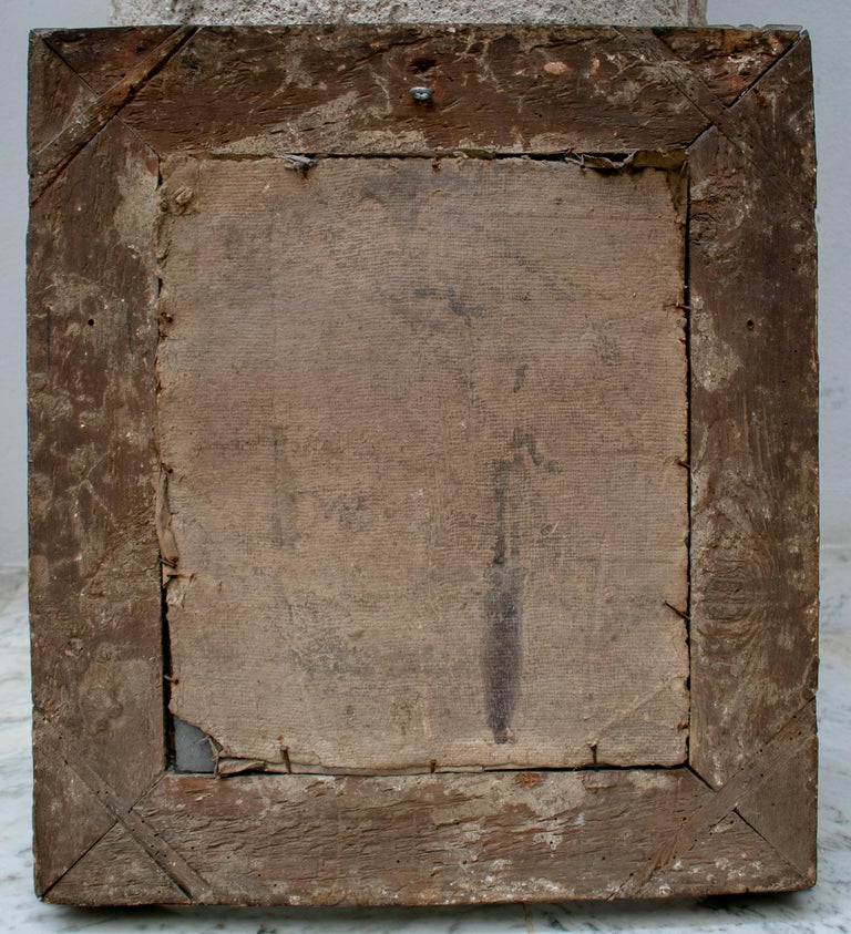 19th Century French Rocaille Decor Wood Mirror at 1stDibs