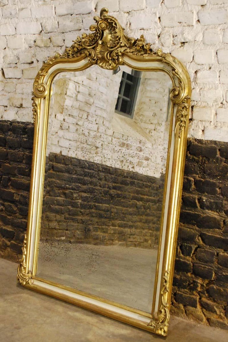 19th Century French Rococo Mirror at 1stDibs
