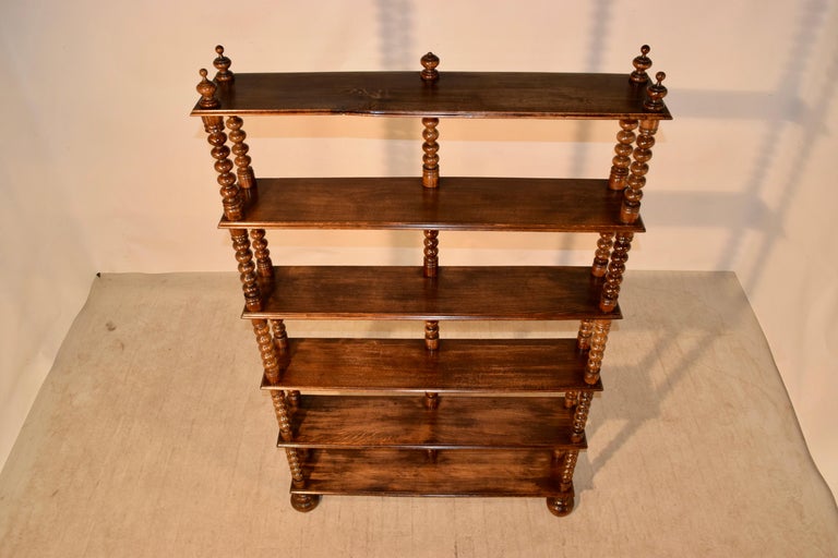 19th Century French Shallow Bookshelf at 1stDibs