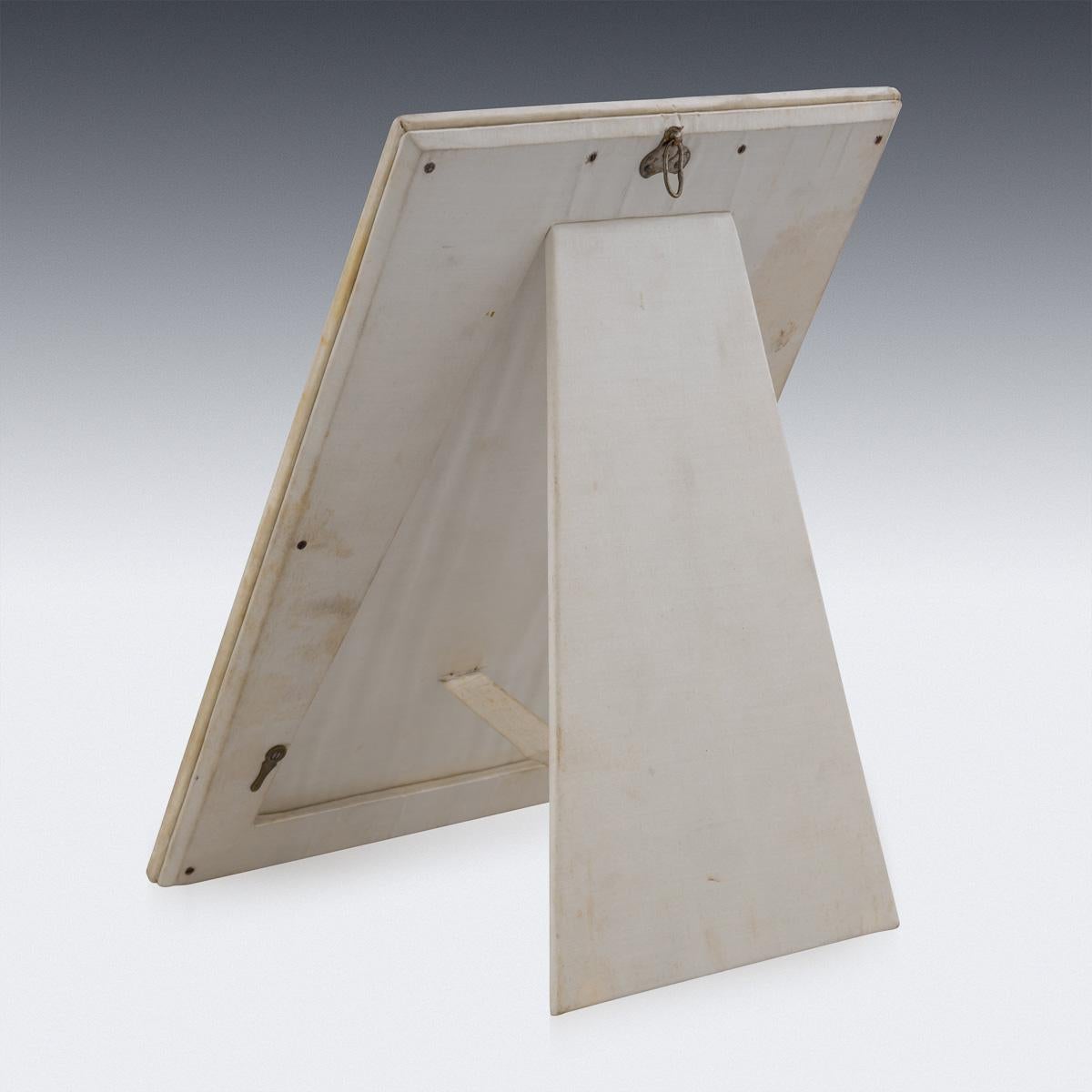 19th Century French Solid Silver and Enamel Icon of Elizabeth of ...