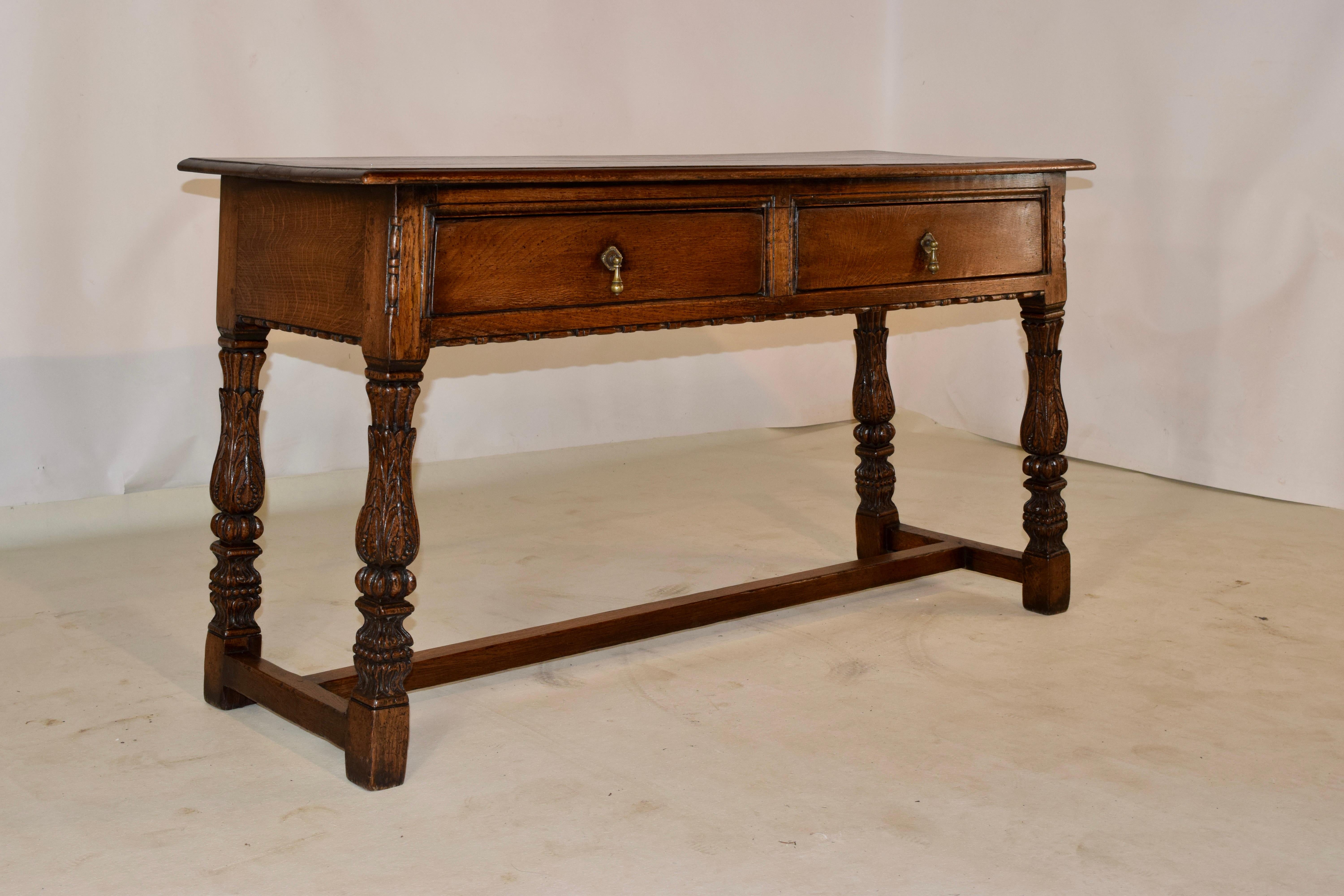 19th Century French Splayed Leg Sideboard at 1stDibs