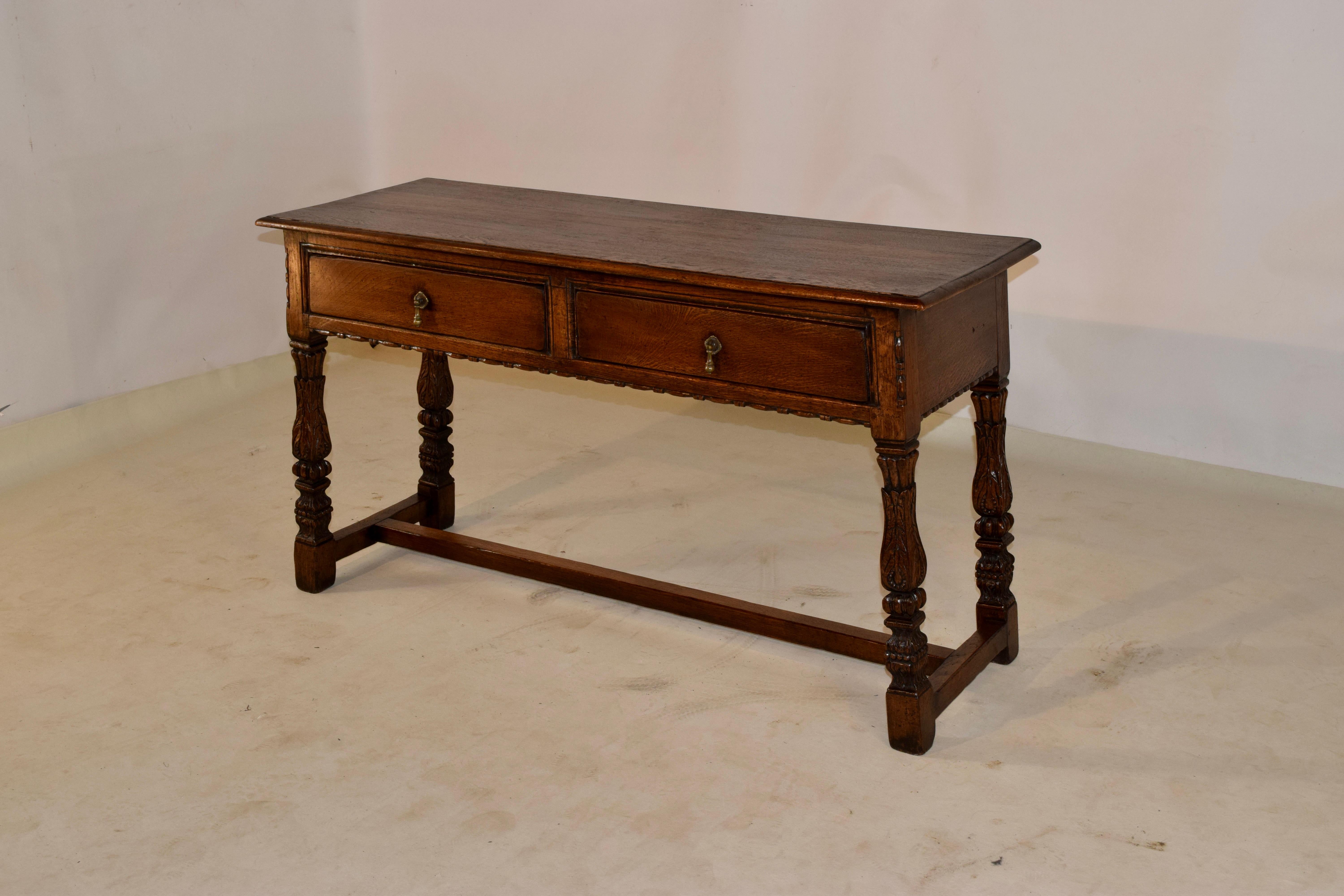 19th Century French Splayed Leg Sideboard at 1stDibs