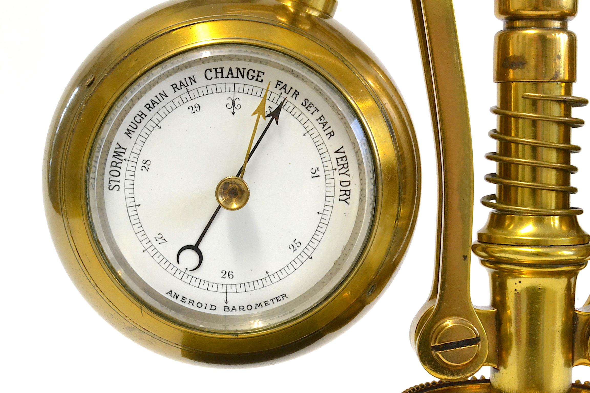 19th Century French Steam Clock For Sale at 1stDibs