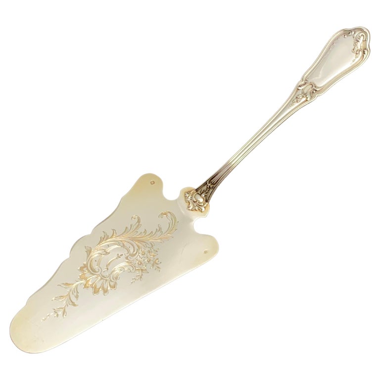 19th Century French Sterling Silver Tart Server For Sale at 1stDibs
