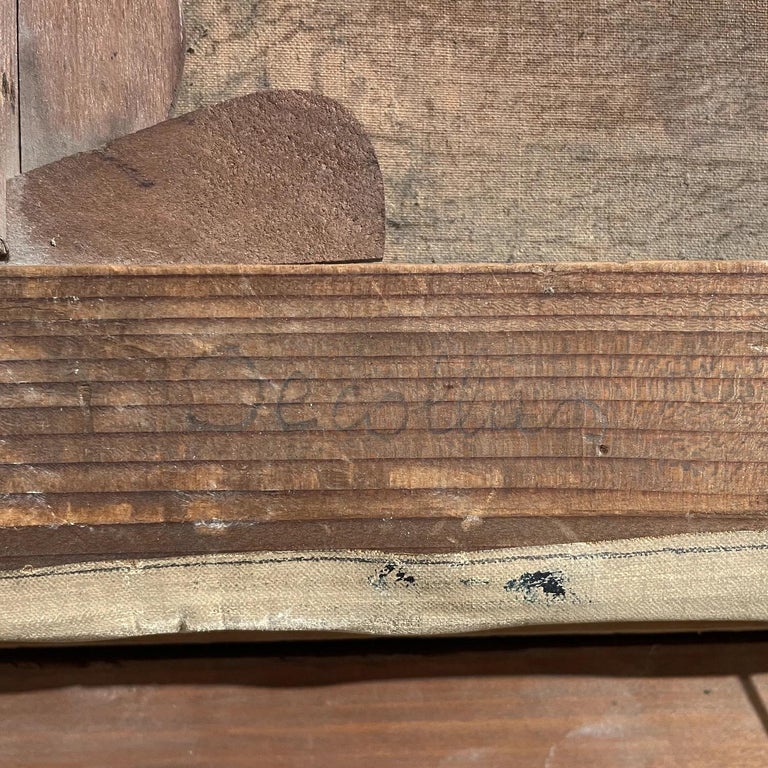 19th Century French Still Life Oil on Canvas Painting by Dominique Hubert Rozier For Sale at 1stDibs