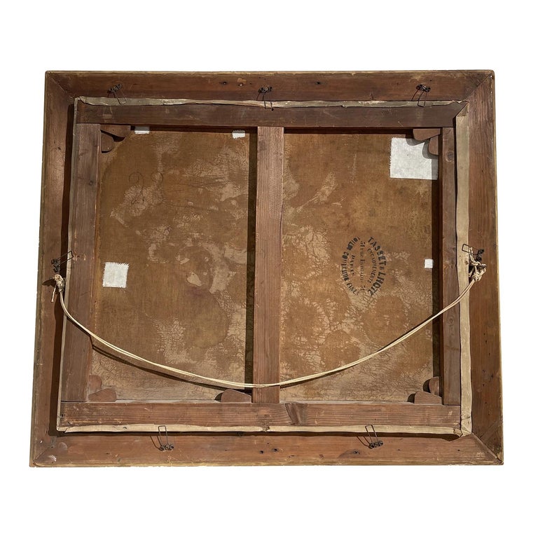 19th Century French Still Life Oil on Canvas Painting by Dominique Hubert Rozier For Sale at 1stDibs