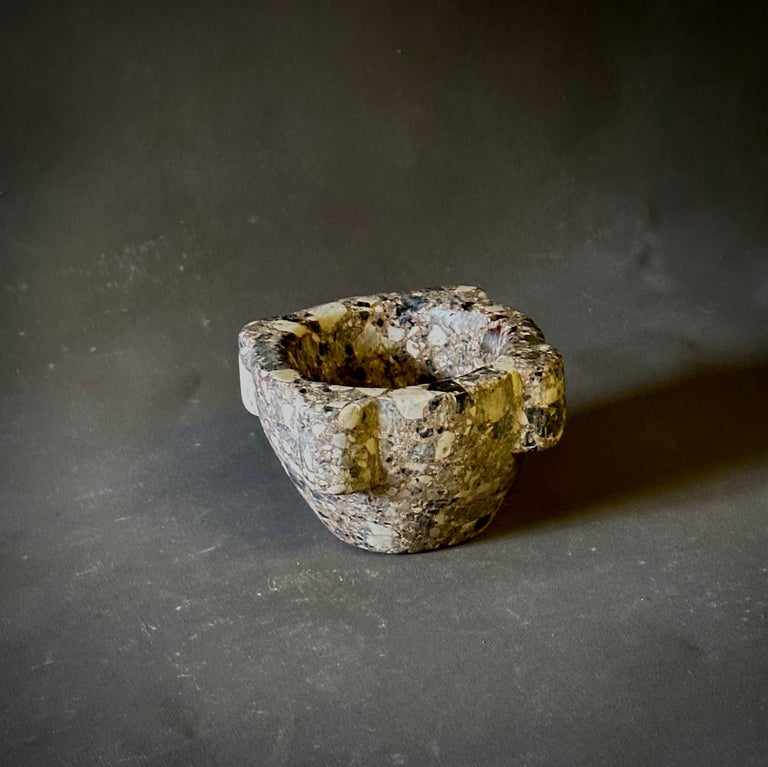 19th Century French Stone Mortar For Sale at 1stDibs