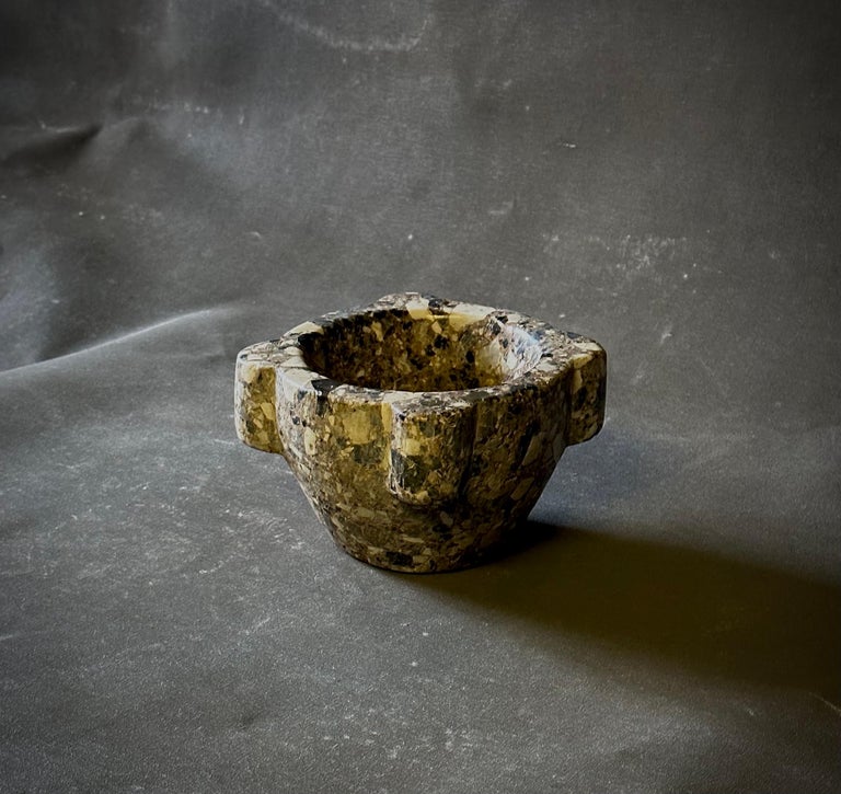 19th Century French Stone Mortar For Sale at 1stDibs