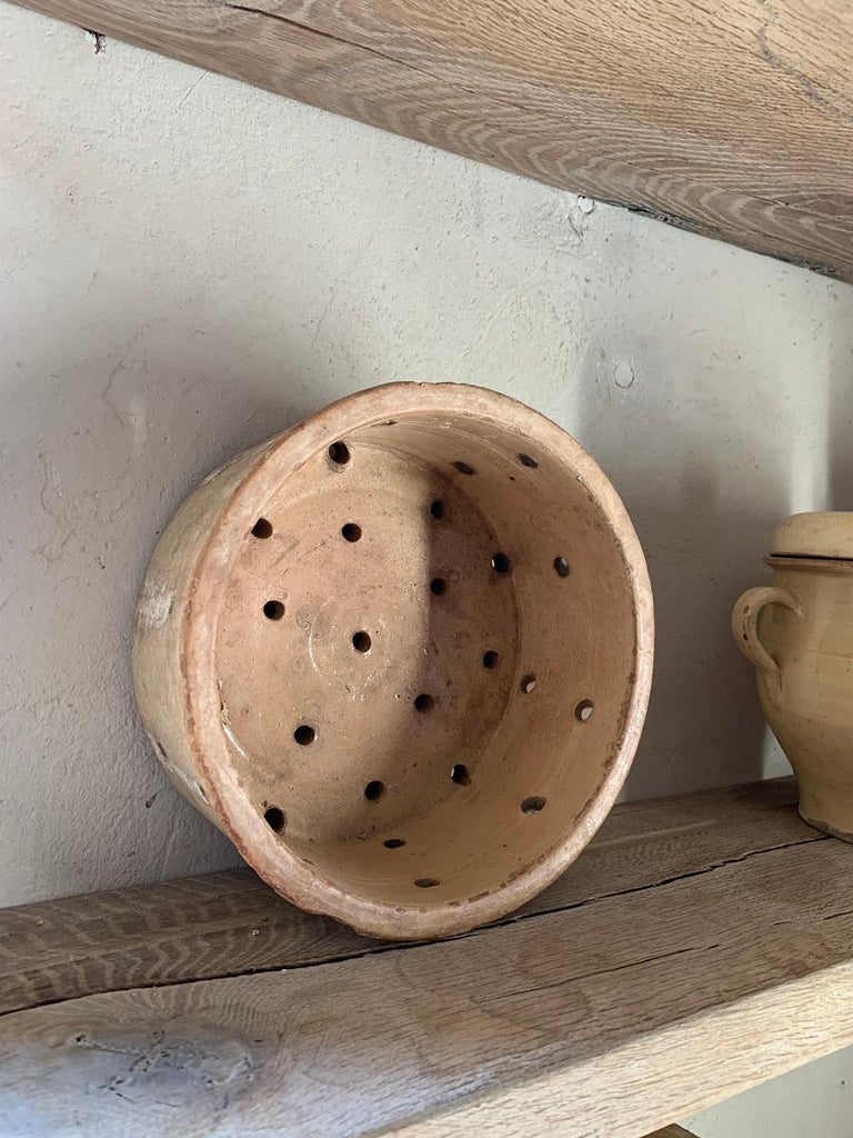 19th Century French Terracotta Cheese Mould at 1stDibs | terracotta fromage