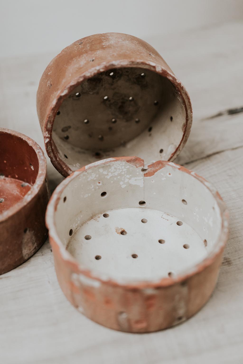19th Century French Terracotta Cheese Moulds at 1stDibs | terra cotta ...