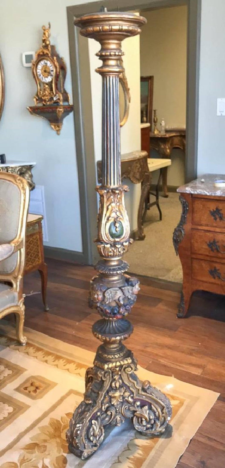 19th Century French Torchere For Sale at 1stDibs