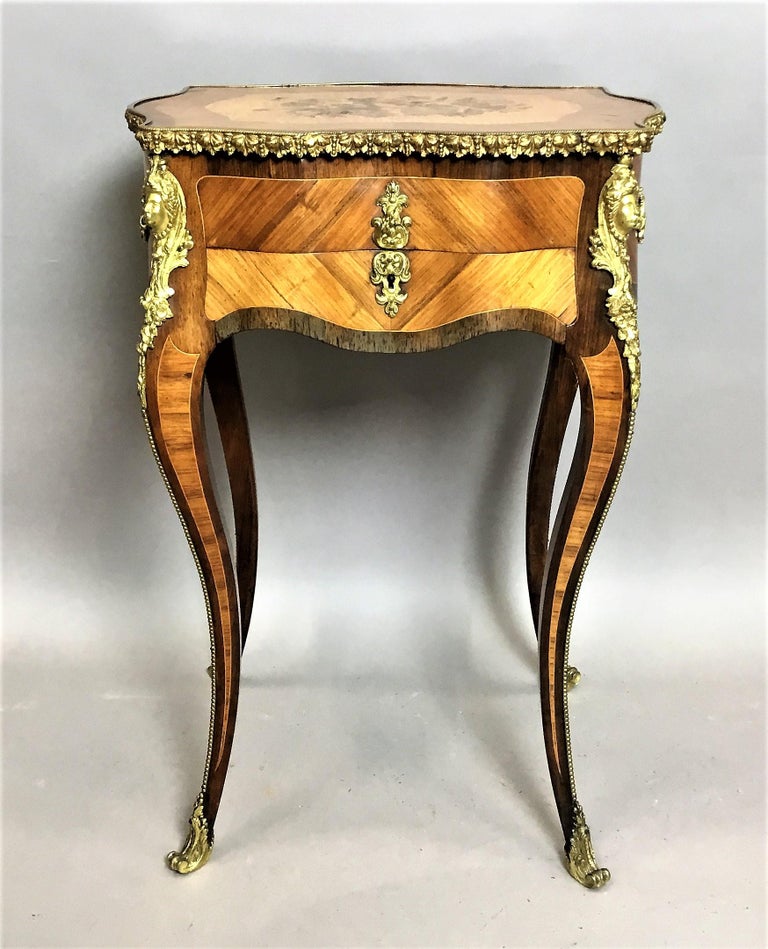 19th Century French Vanity Table / Sewing Table by Tahan Paris For Sale ...