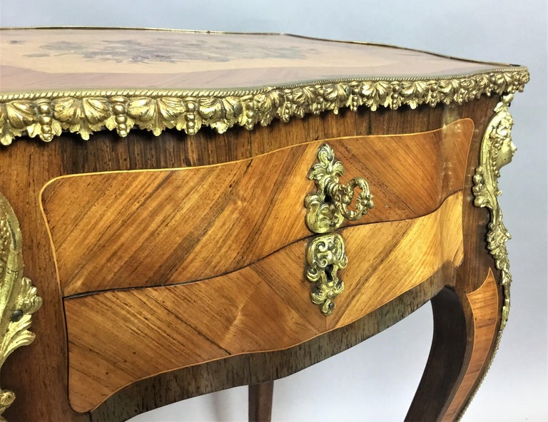 19th Century French Vanity Table / Sewing Table by Tahan Paris For Sale ...