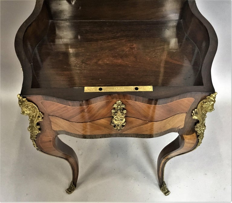 19th Century French Vanity Table / Sewing Table by Tahan Paris For Sale ...