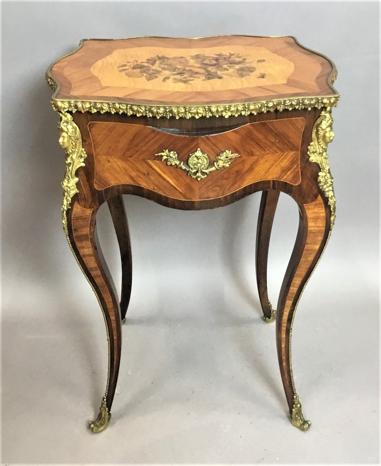19th Century French Vanity Table / Sewing Table by Tahan Paris For Sale ...
