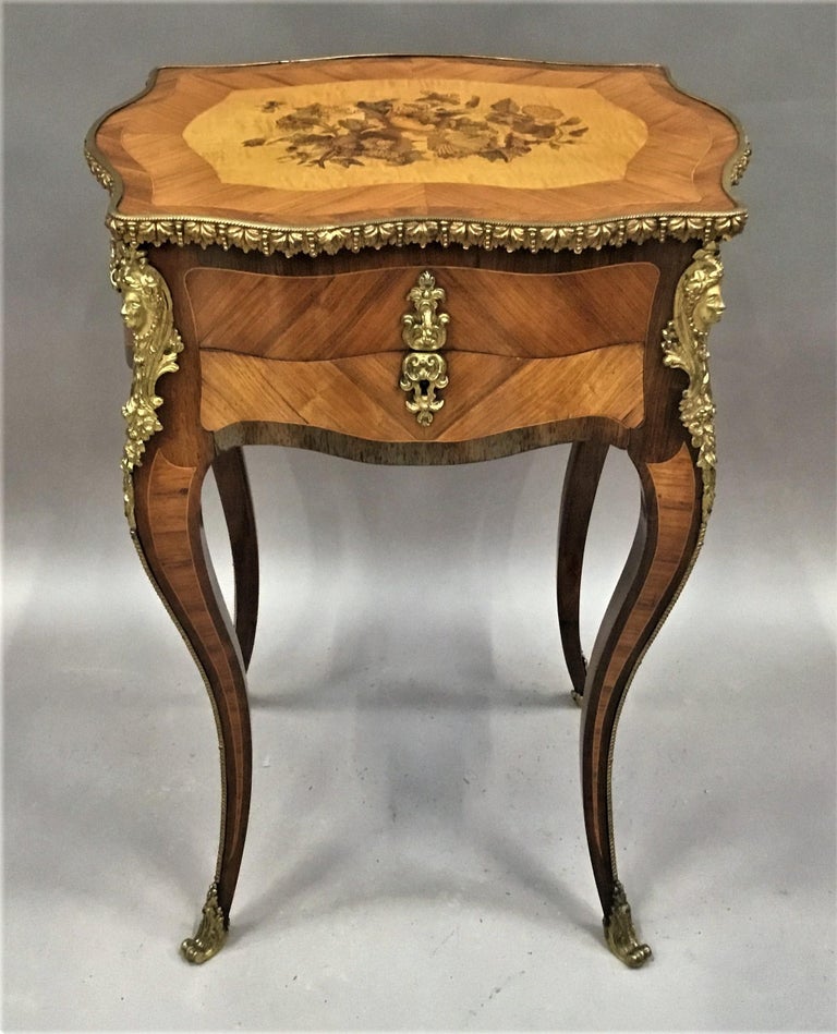 19th Century French Vanity Table / Sewing Table by Tahan Paris For Sale ...