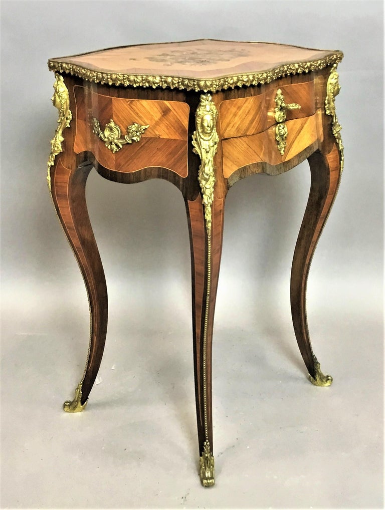 19th Century French Vanity Table / Sewing Table by Tahan Paris For Sale ...