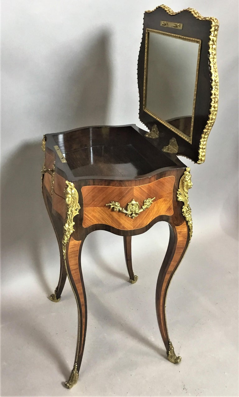 19th Century French Vanity Table / Sewing Table by Tahan Paris For Sale ...