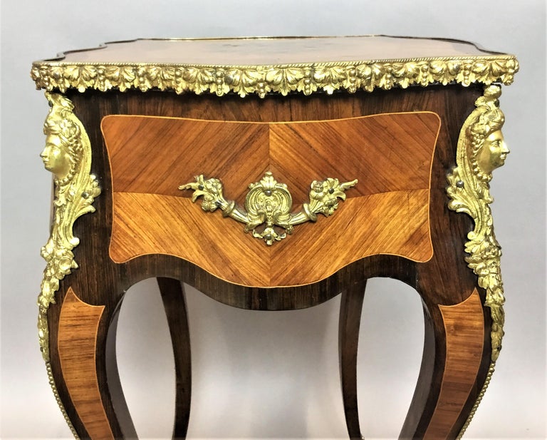 19th Century French Vanity Table / Sewing Table by Tahan Paris For Sale ...