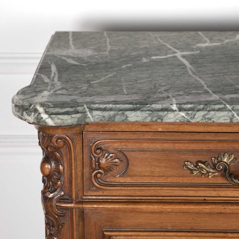 19th Century, French, Walnut Buffet Base For Sale at 1stDibs