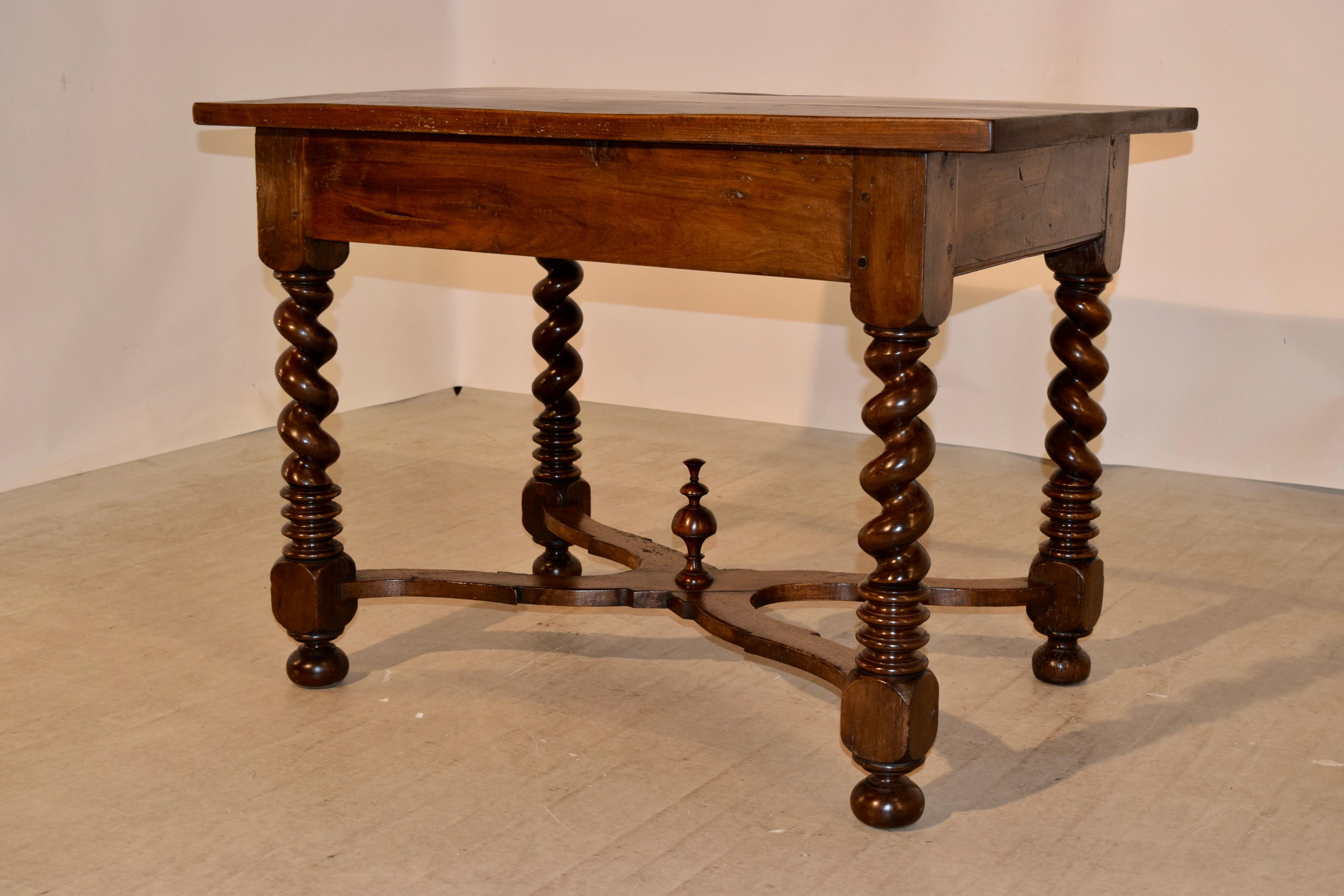 19th Century French Walnut Library Table at 1stDibs | french library ...