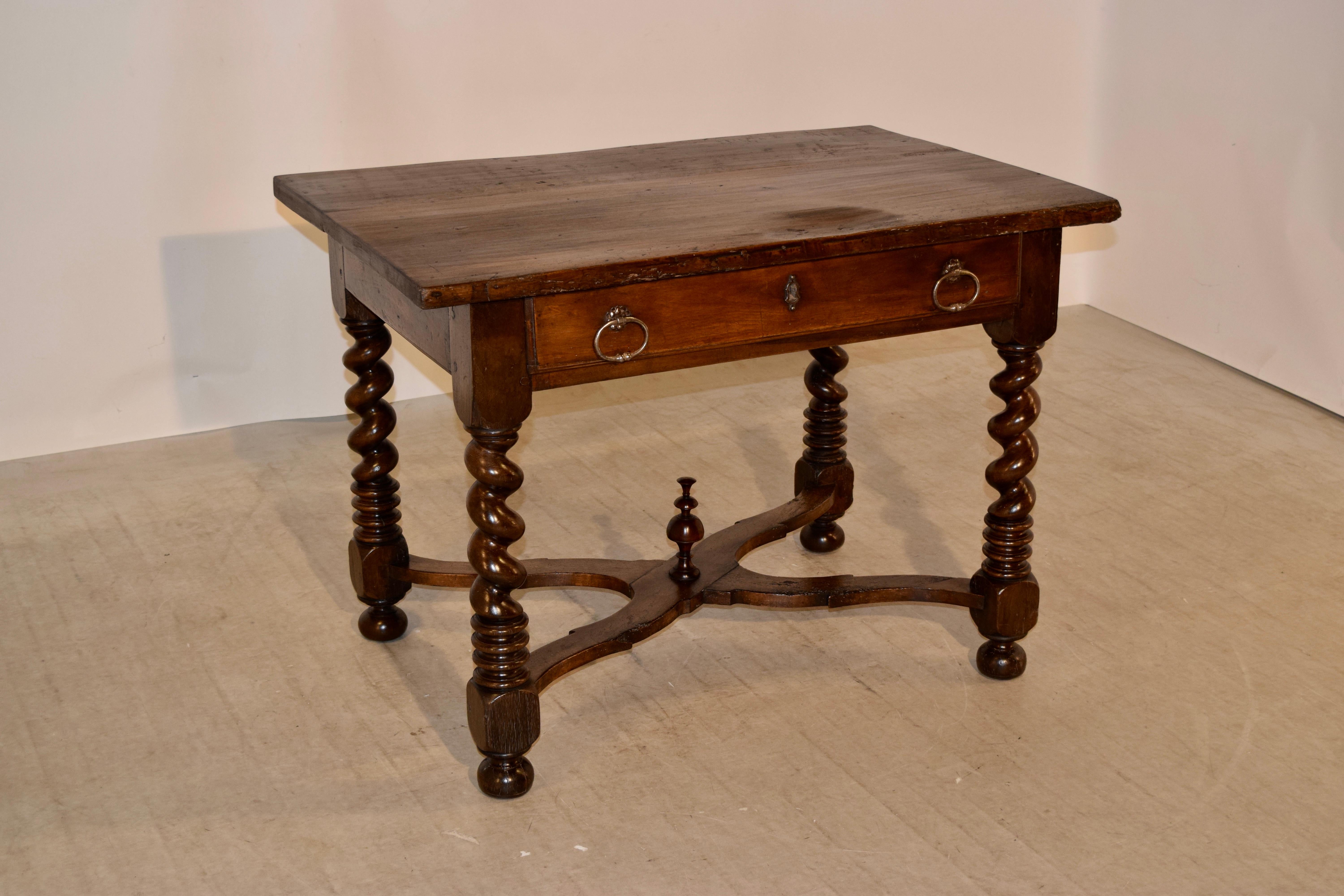 19th Century French Walnut Library Table at 1stDibs | french library ...