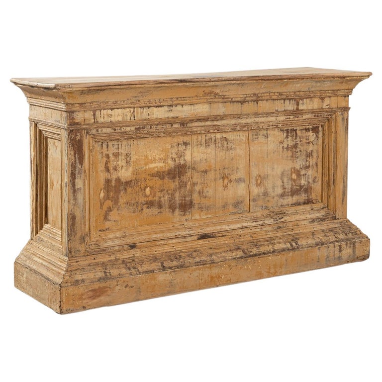 19th Century, French, Wooden Bar For Sale at 1stDibs
