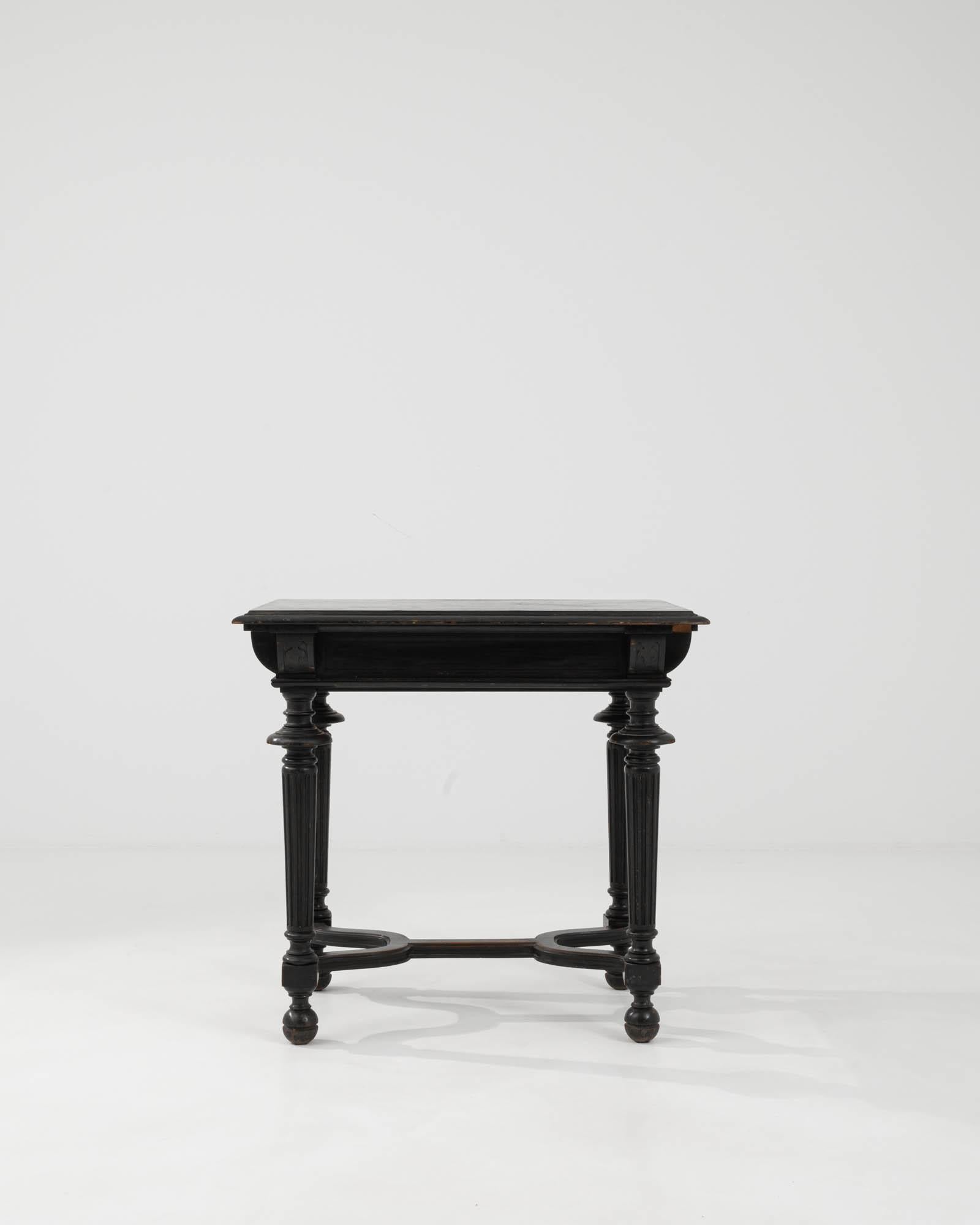 19th Century French Wooden Side Table For Sale at 1stDibs