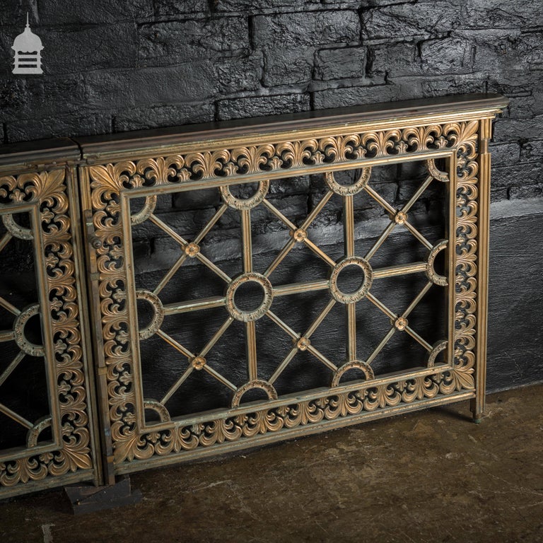 19th Century George Gilbert Scott Jr Brass Alter Gates from Norwich ...