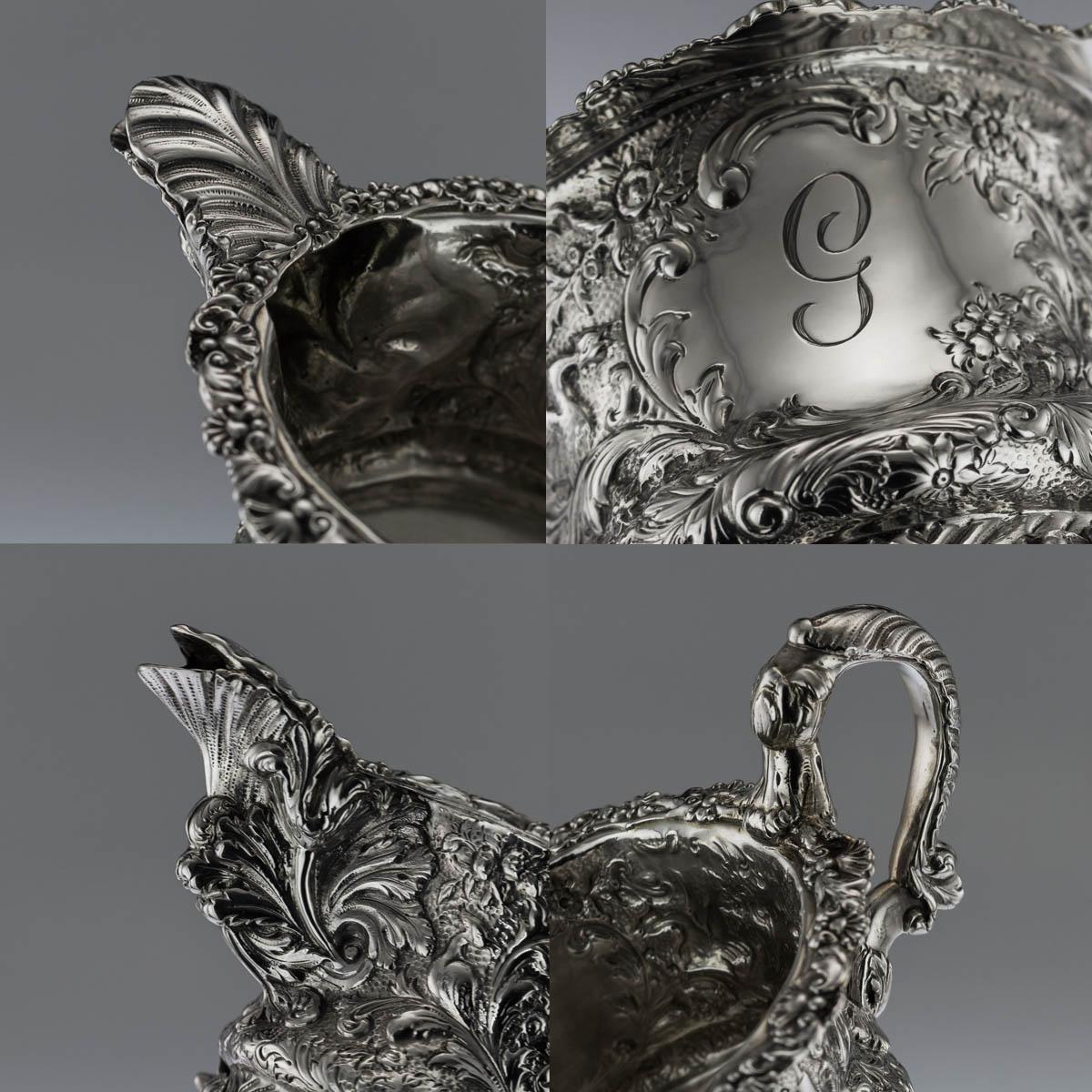 19th Century Georgian Silver Four-Piece Tea and Coffee Set, circa 1821 ...