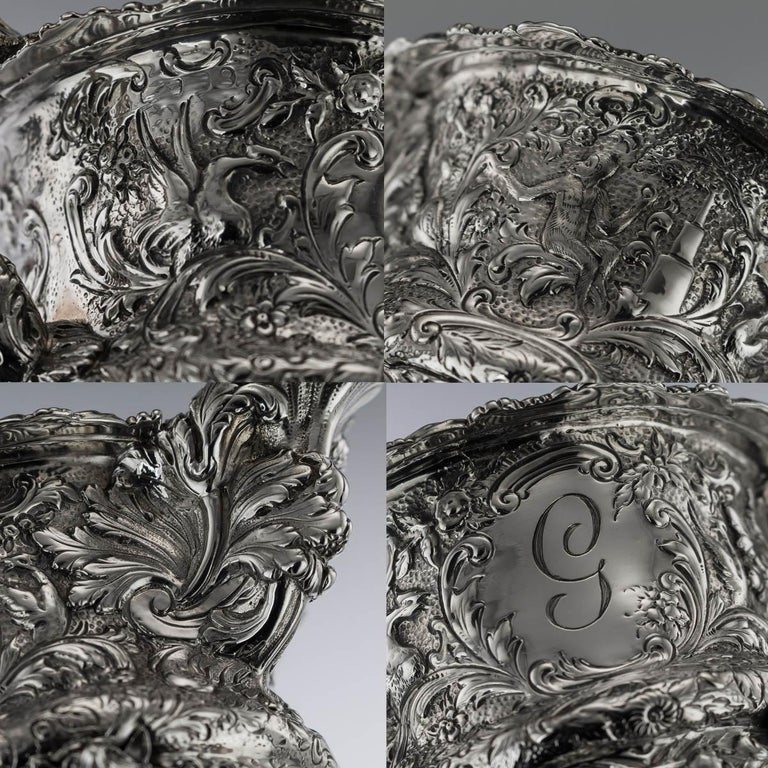 19th Century Georgian Silver Four-Piece Tea and Coffee Set, circa 1821 ...