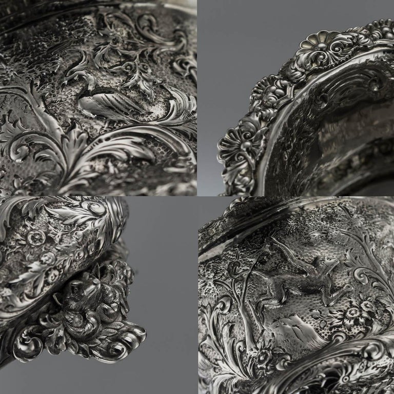 19th Century Georgian Silver Four-Piece Tea and Coffee Set, circa 1821 ...