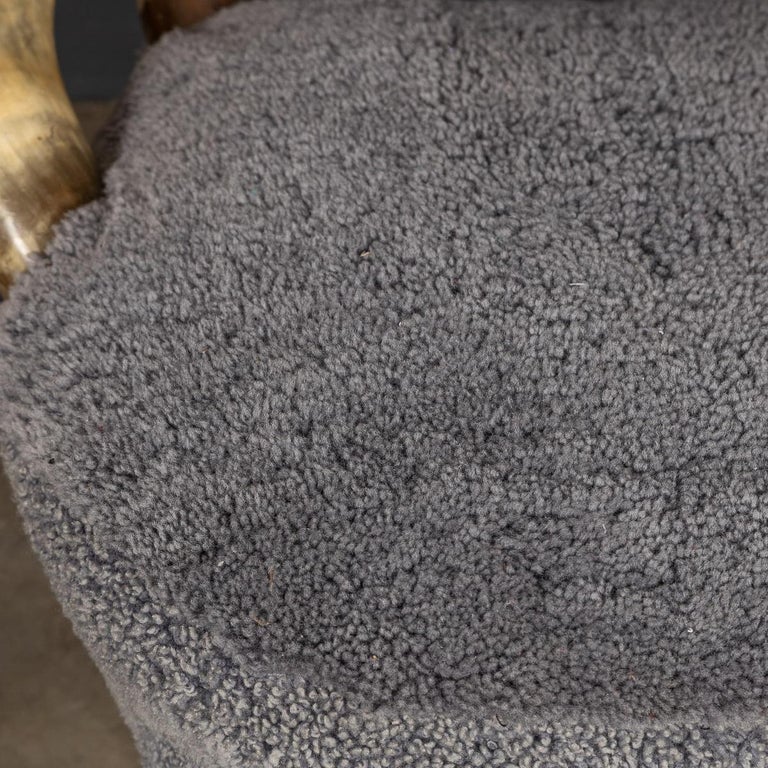 19th Century German Hall Bull Horn Chair, Black Forest, c.1880 For Sale ...