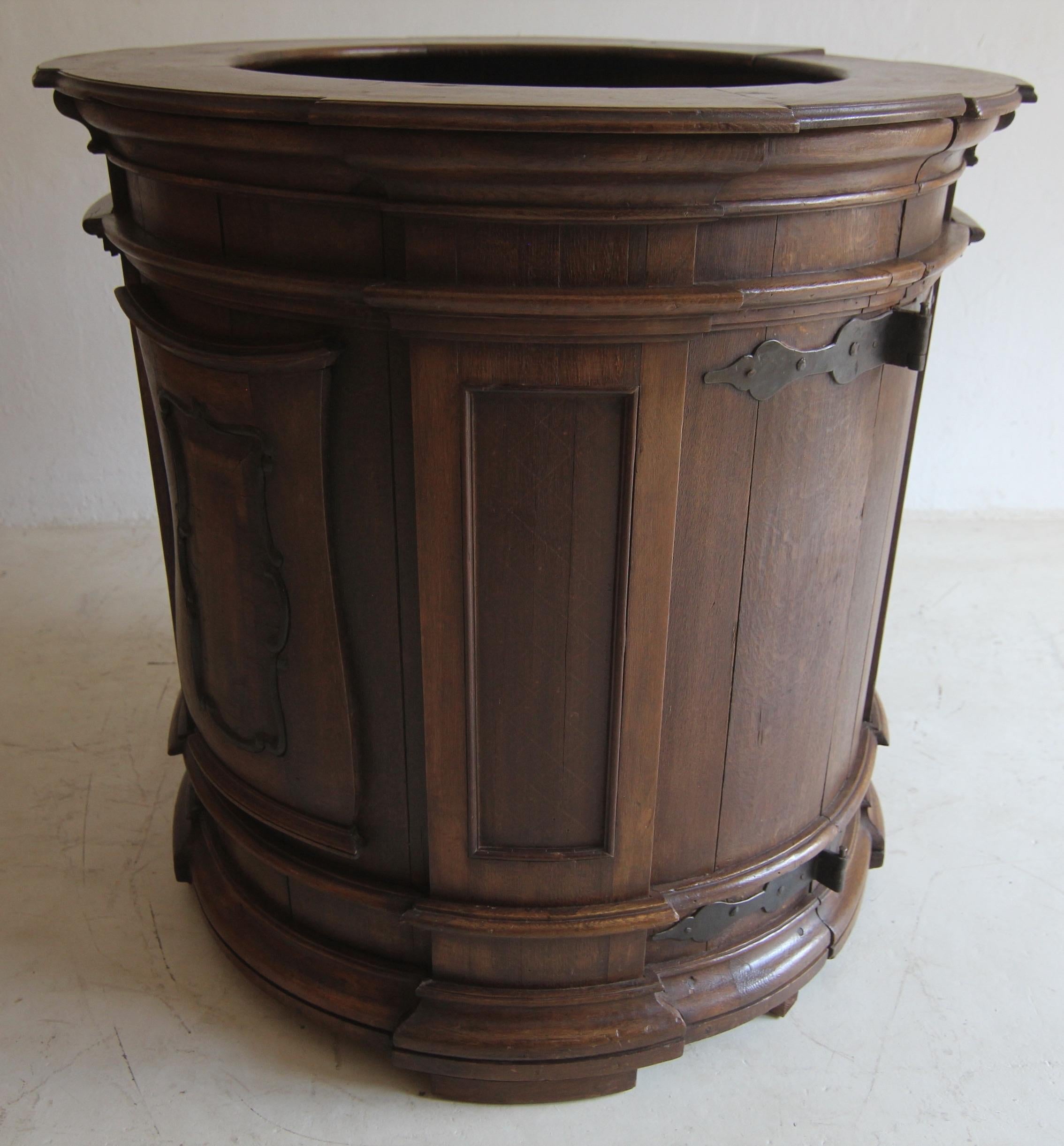 19th Century German Oak Church Pulpit or Bar at 1stDibs