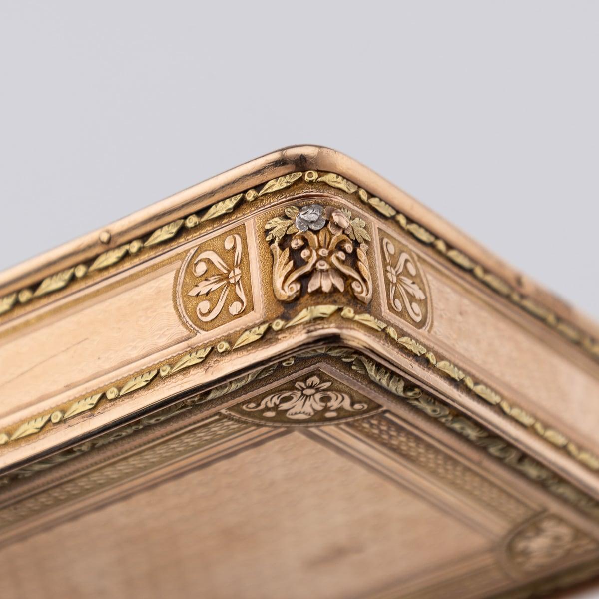 19th Century German Three-Colour 18K Gold and Jasperware Snuff Box, Hanau c.1820 For Sale at 1stDibs