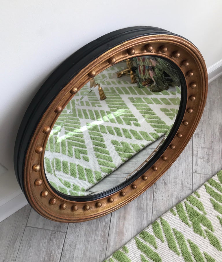 19th Century Gilded Bullseye Mirror For Sale at 1stDibs