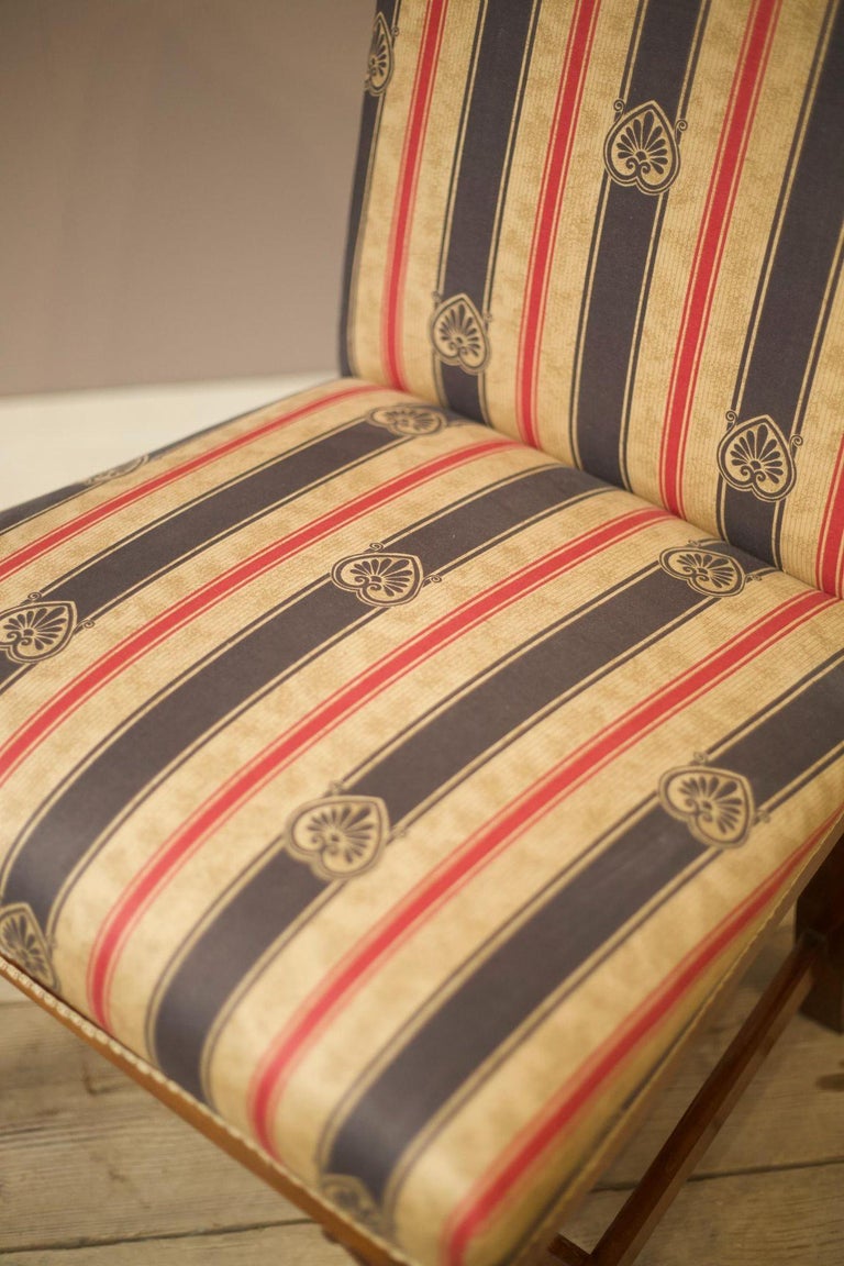 19th Century Gillows Slipper Chair For Sale at 1stDibs