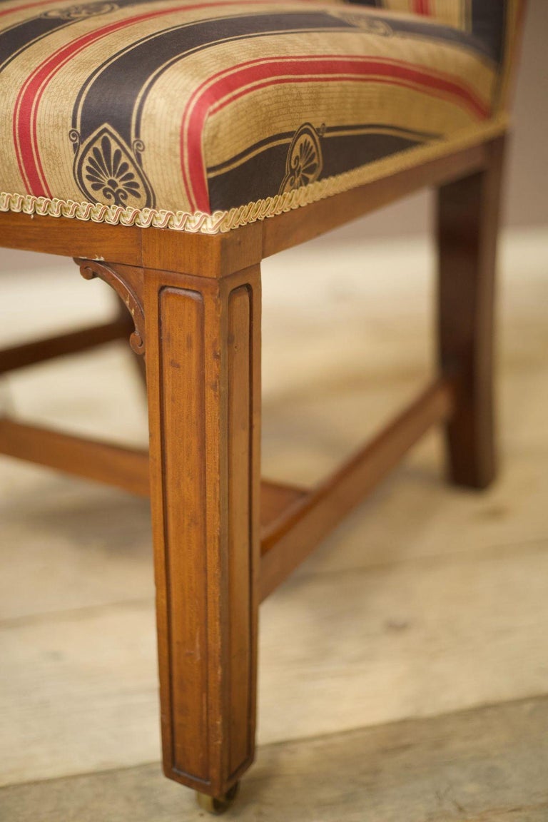 19th Century Gillows Slipper Chair For Sale at 1stDibs