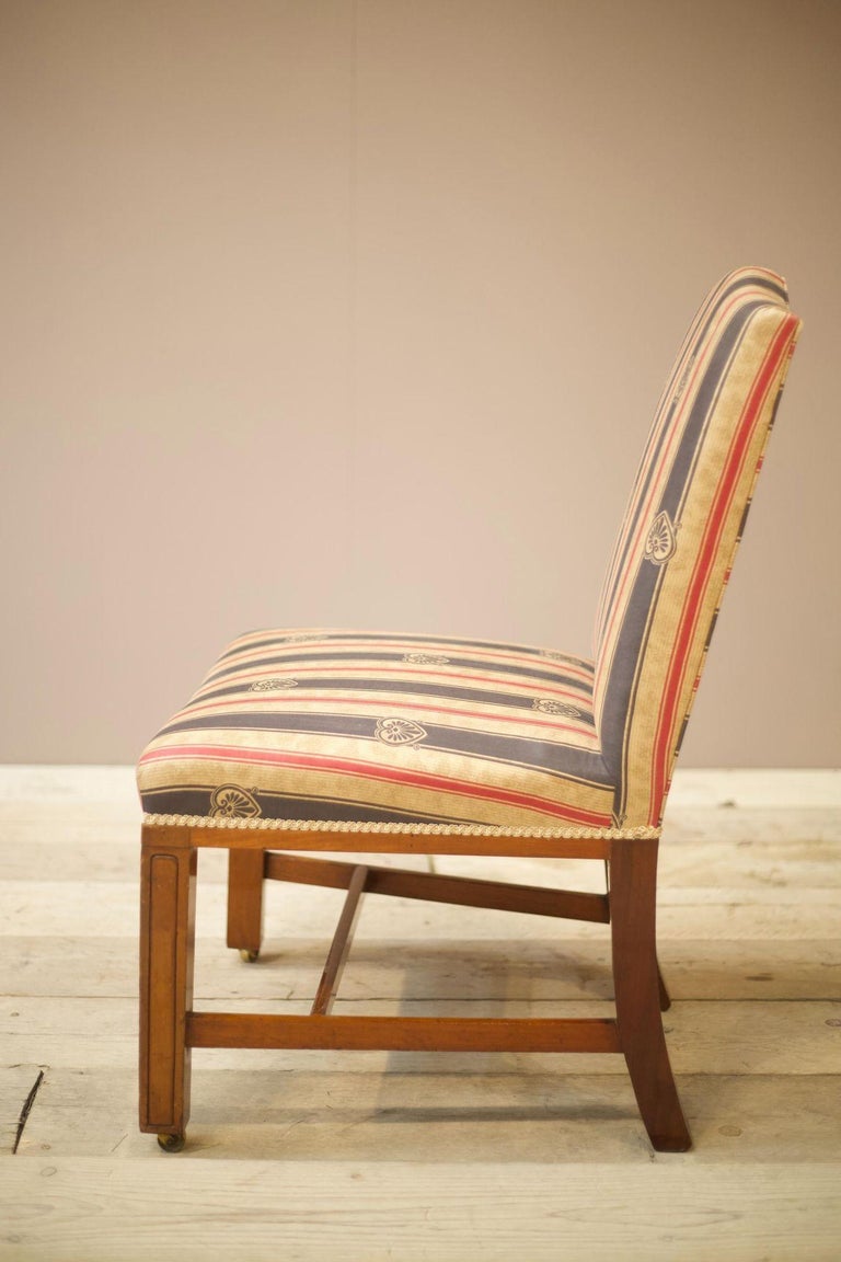 19th Century Gillows Slipper Chair For Sale at 1stDibs
