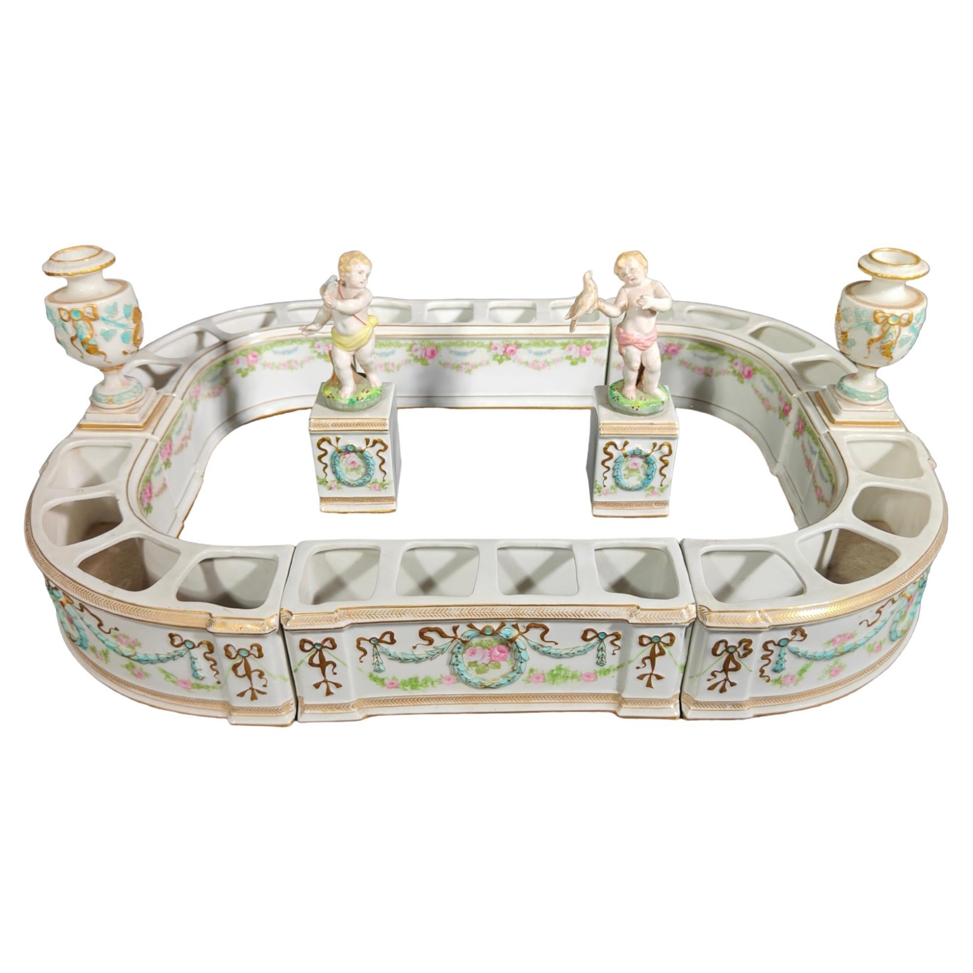 19th Century, Waldershof Bavaria Germany Porcelain Centerpiece For Sale ...