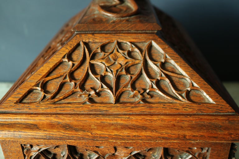 19th Century Gothic Revival Casket at 1stDibs