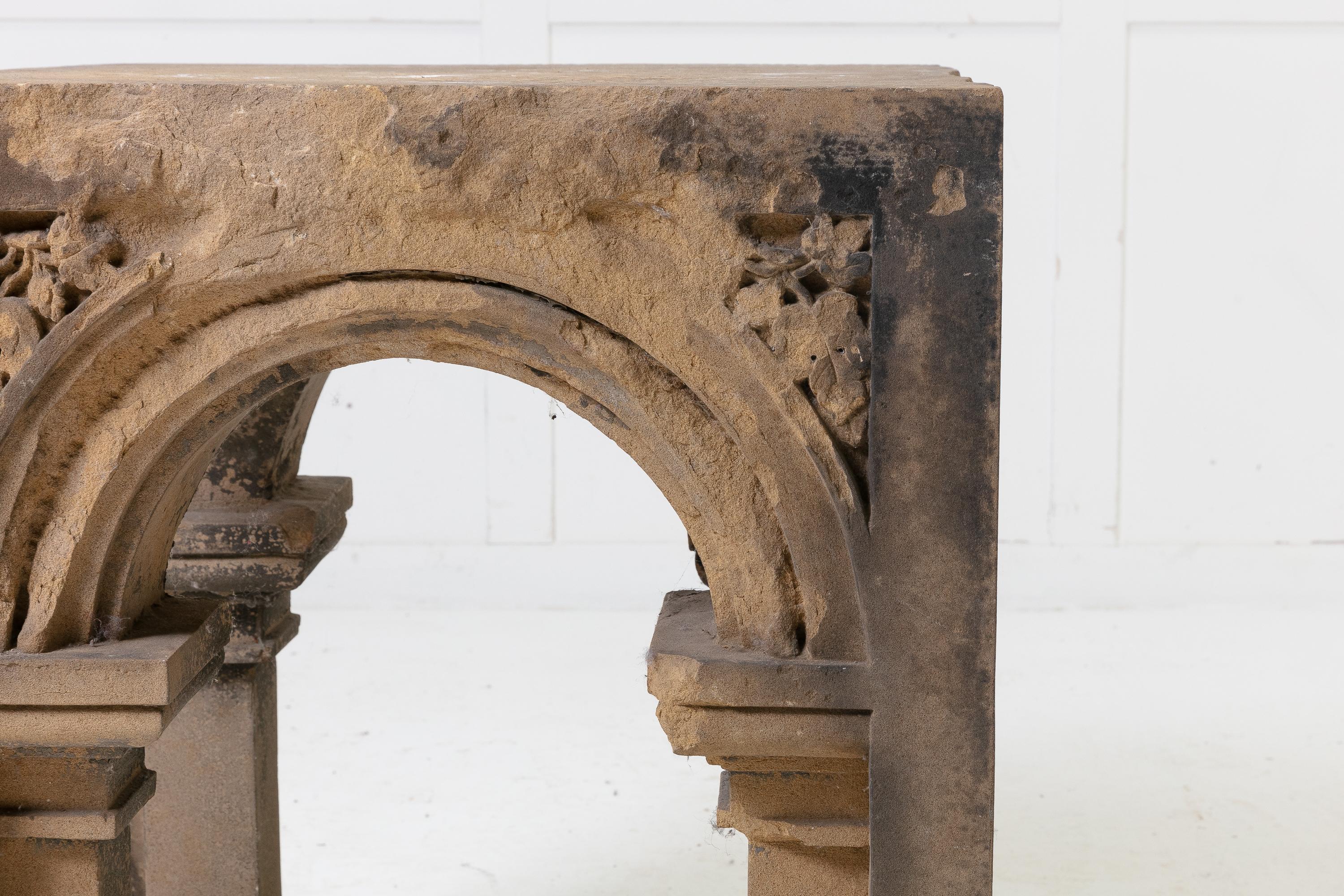19th Century Gothic Stone Plinth at 1stDibs