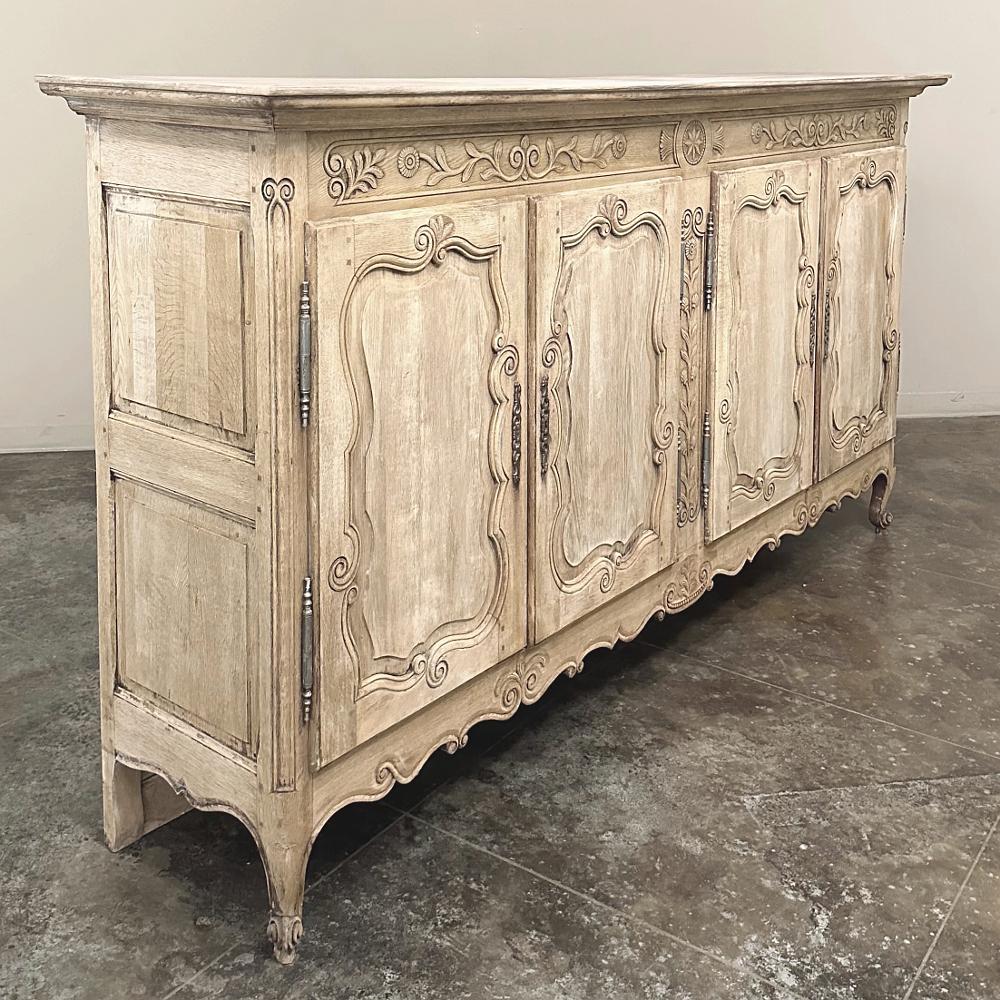 19th Century Grand Country French Buffet in Stripped Oak For Sale at ...