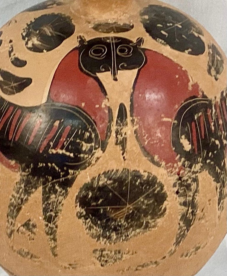 19th Century Greek Grand Tour Terracotta Aryballos (Oil Flask) For Sale ...