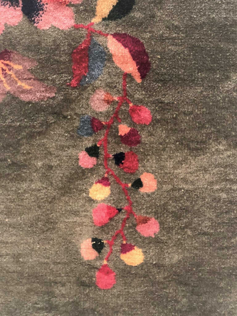 Green and Flower Art Deco Rug € 10,000, ca 1920 For Sale at 1stDibs ...