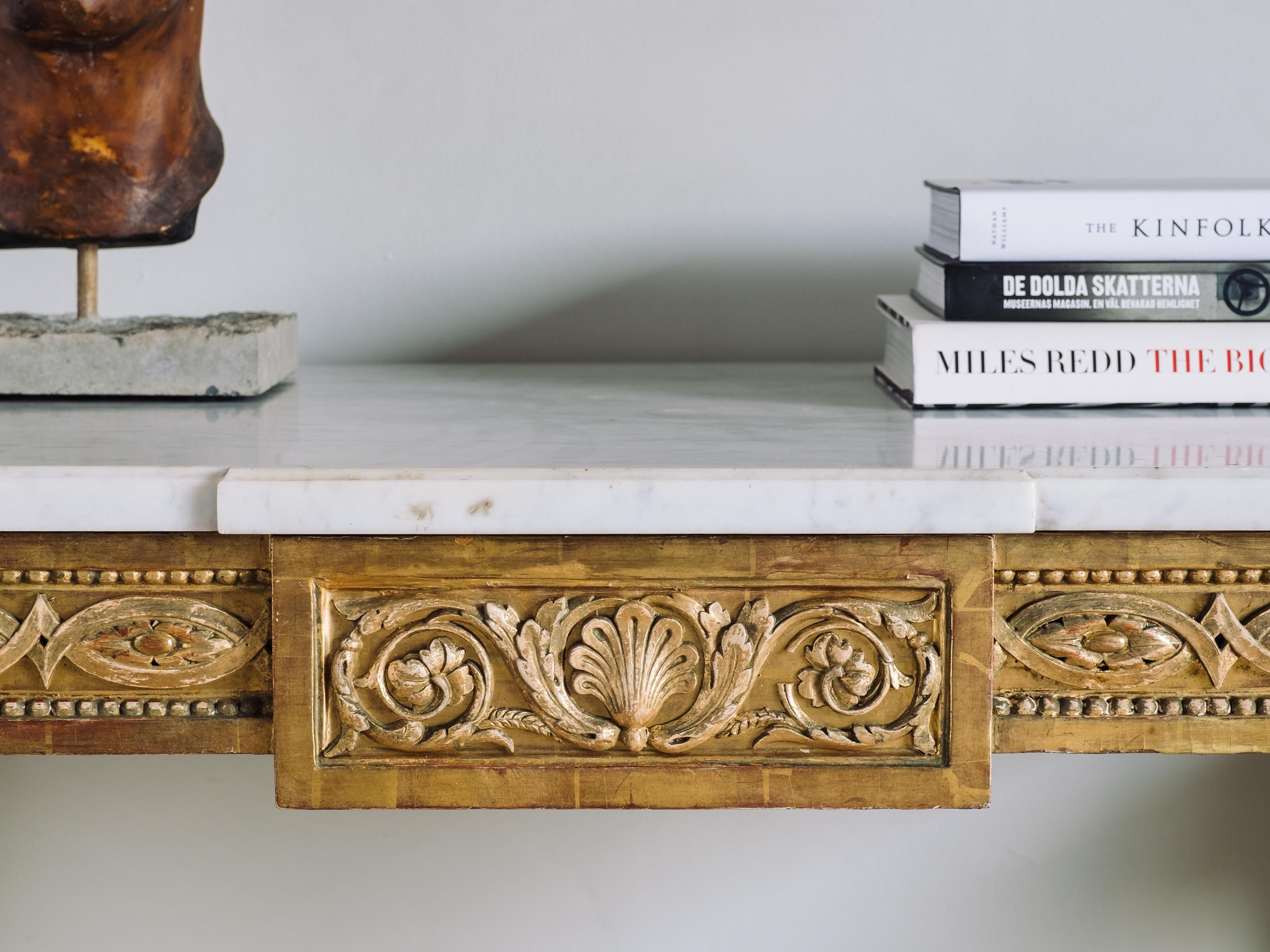 19th Century Gustavian Centre Console Table at 1stDibs