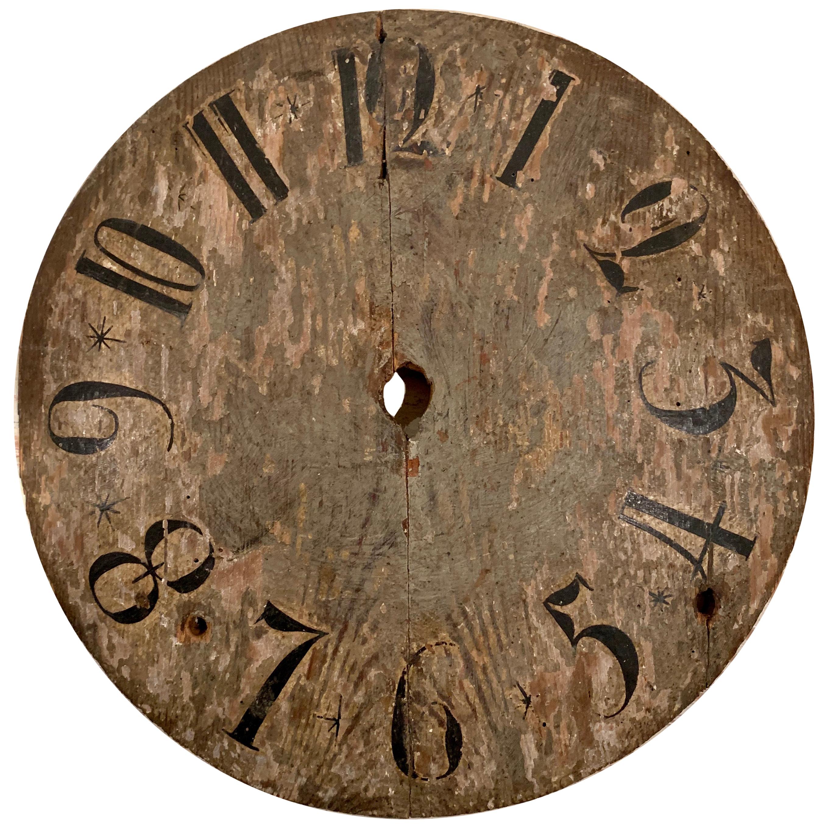 Very Large Clock Tower Clock Face - French 19th Century at 1stDibs